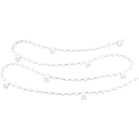 First blinds 10 Meter 100 clips Vertical Blind Bottom Chain for 3.5 ...