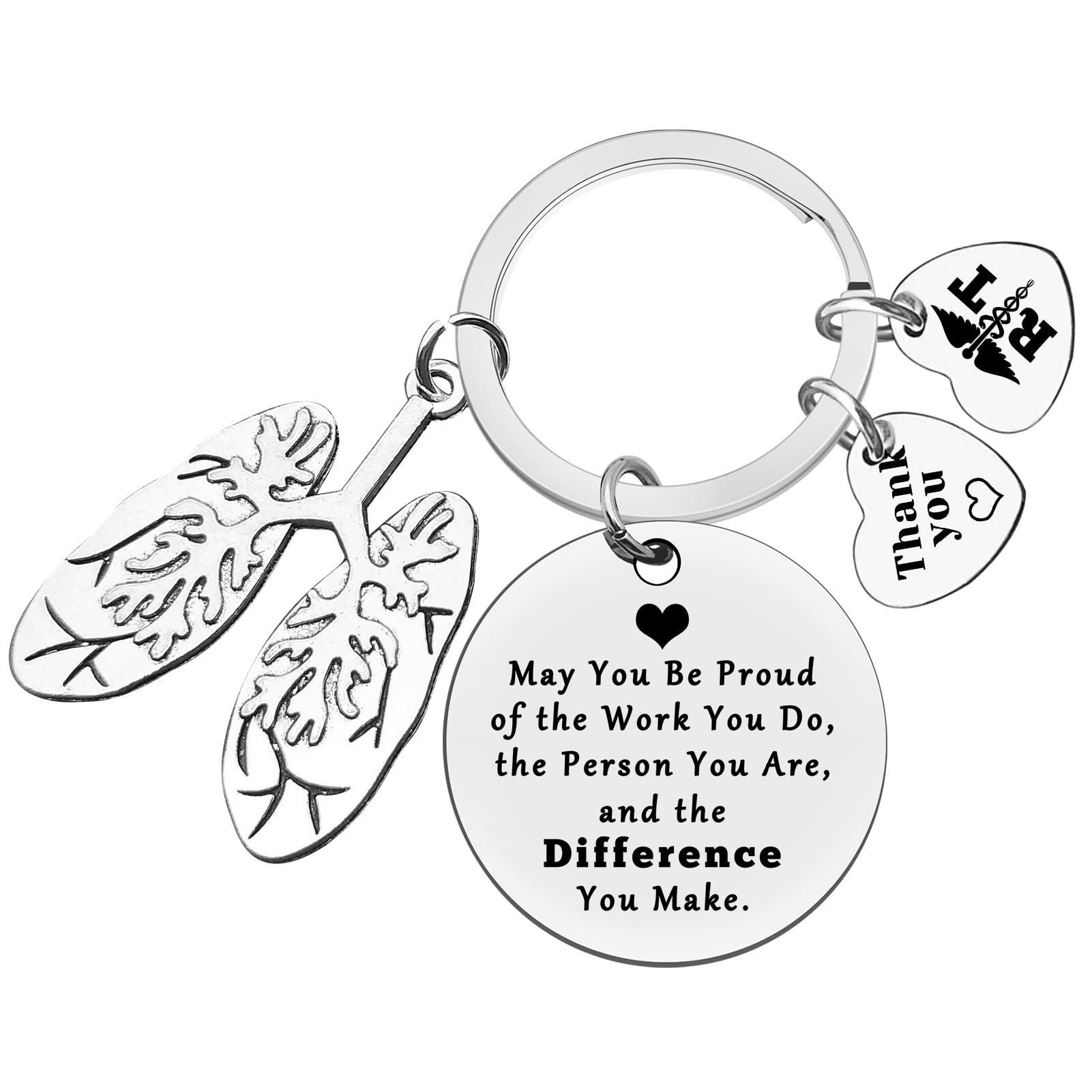 Xiahuyu Respiratory Therapist Gift RT Respiratory Therapist Keychain ...