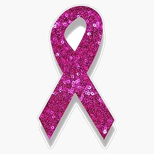 Amazon.com: pink breast cancer awareness ribbon Sticker Vinyl Decal Car ...