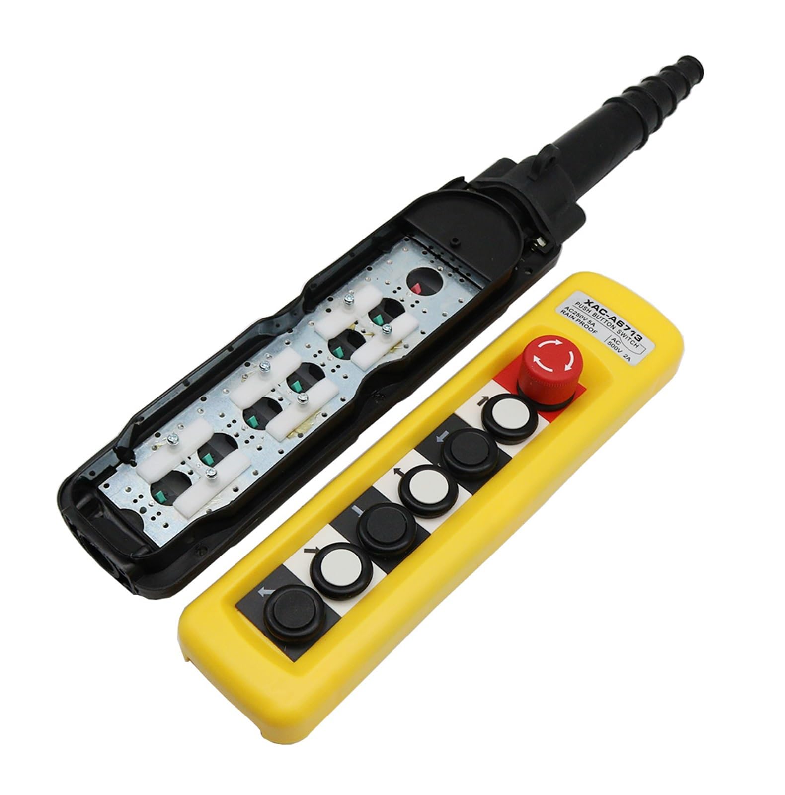 Hoist Pendant Switch Iuxishop Electric Hoist Crane Pushbutton Switch ...