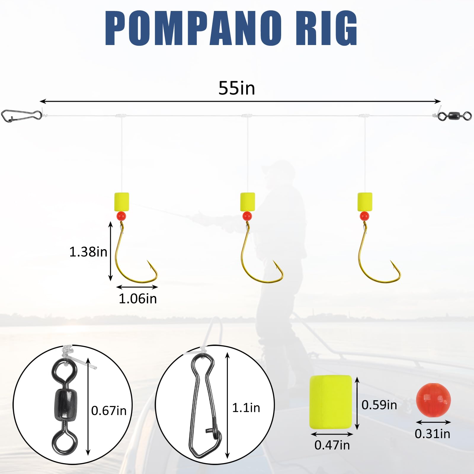 Snapklik.com : Pompano Rigs For Surf Fishing Saltwater Fishing Rigs ...