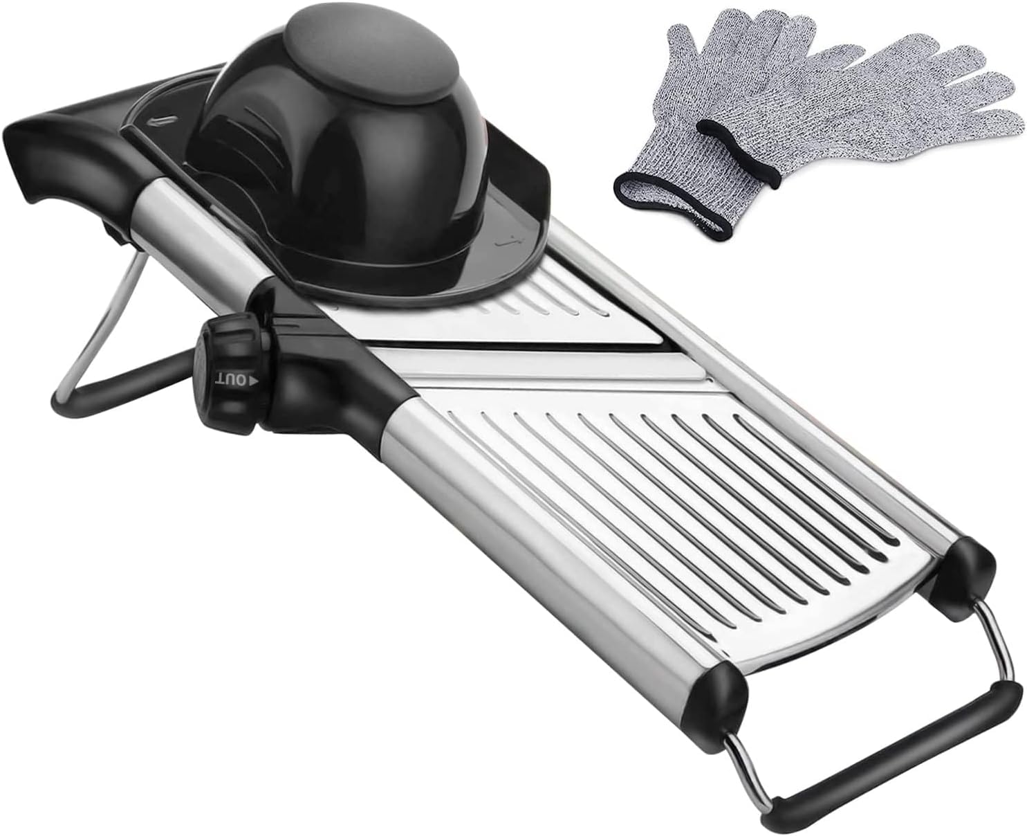 Buy ADOV Mandoline Slicer Professional, Stainless Steel Blade Vegetable ...