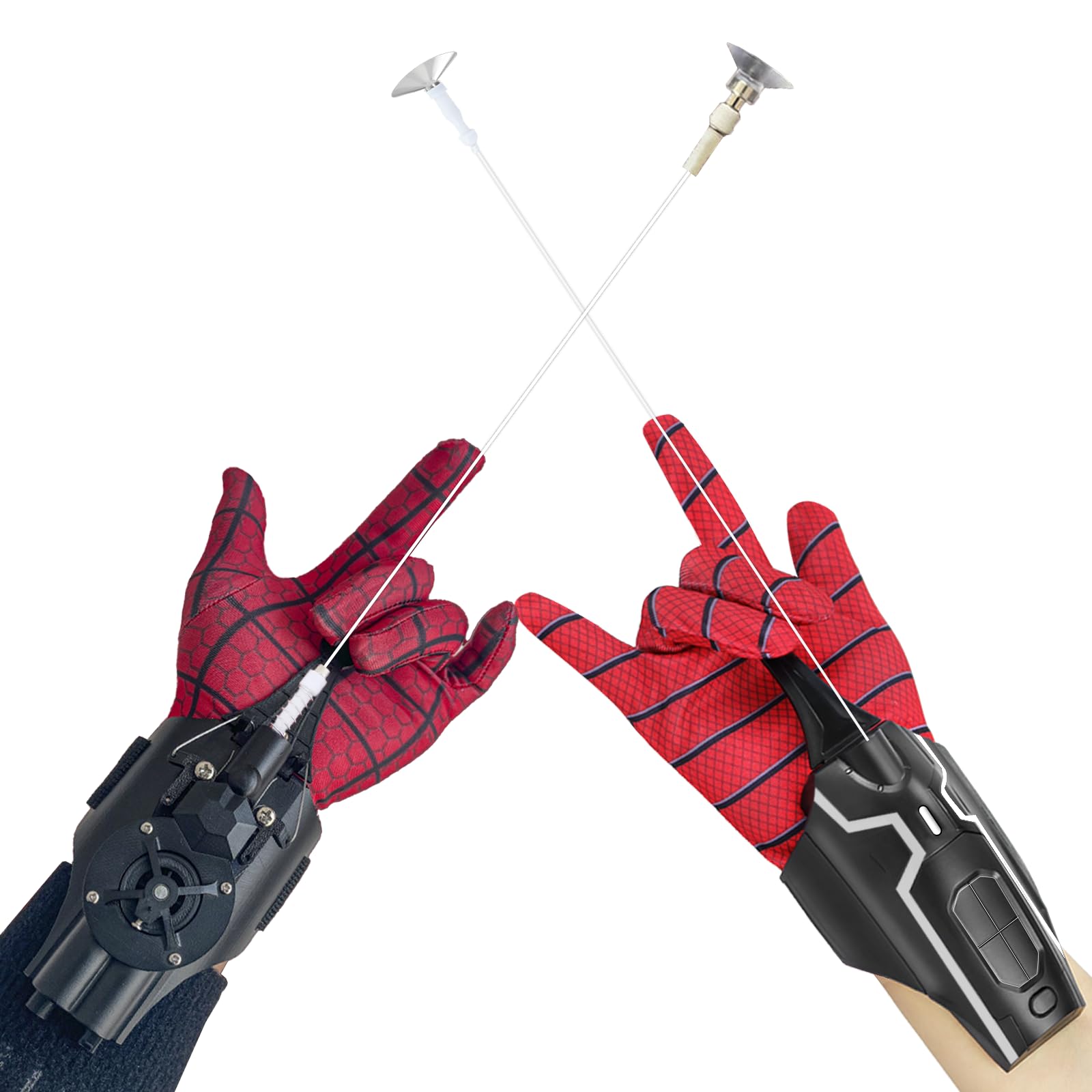 Amazon.com: QHJIU Spider Web Shooters 2 Pcs (1.0 and 2.0),Real Spider ...