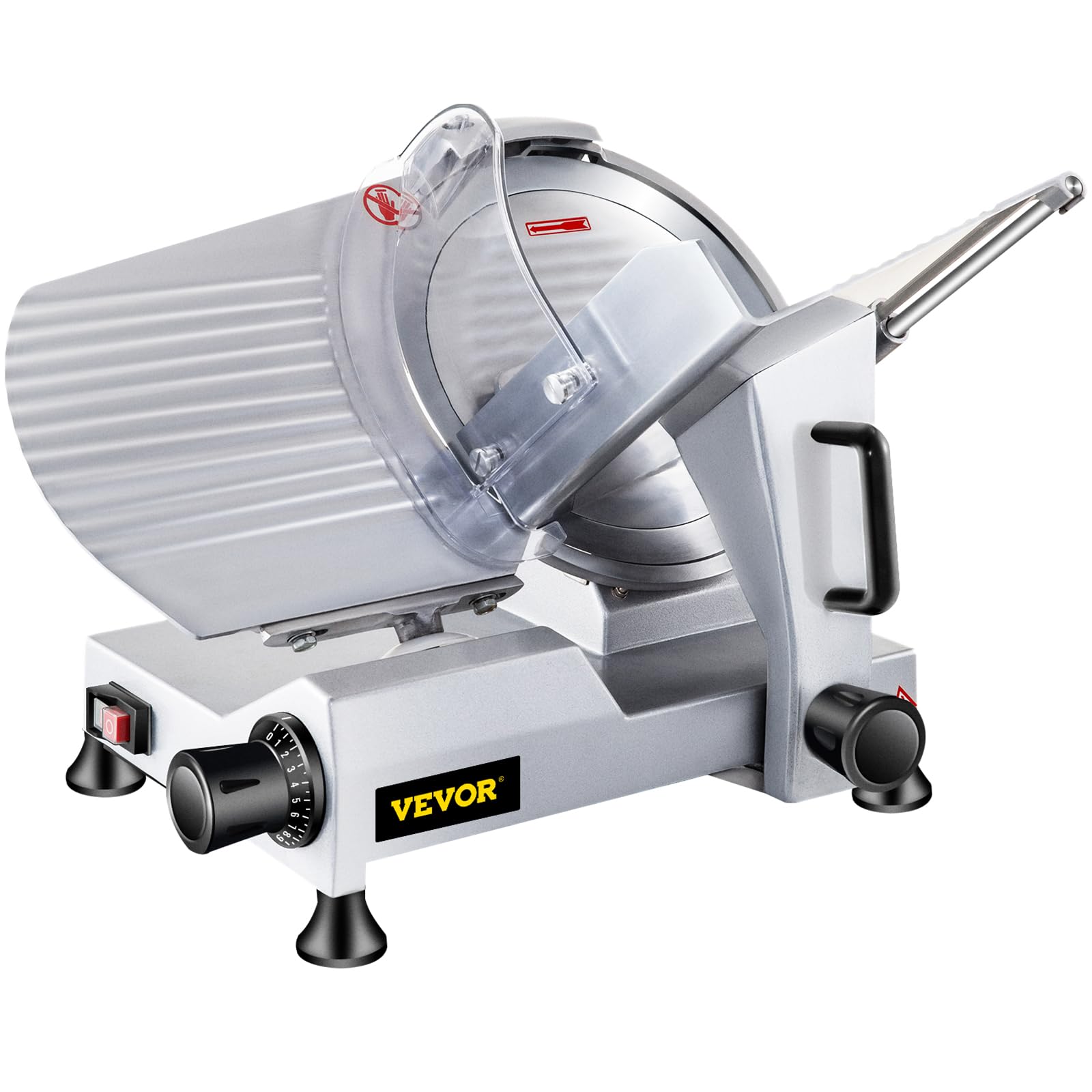 VEVOR Commercial Meat Slicer, 12 inch Electric Food Slicer, Semi-Auto ...