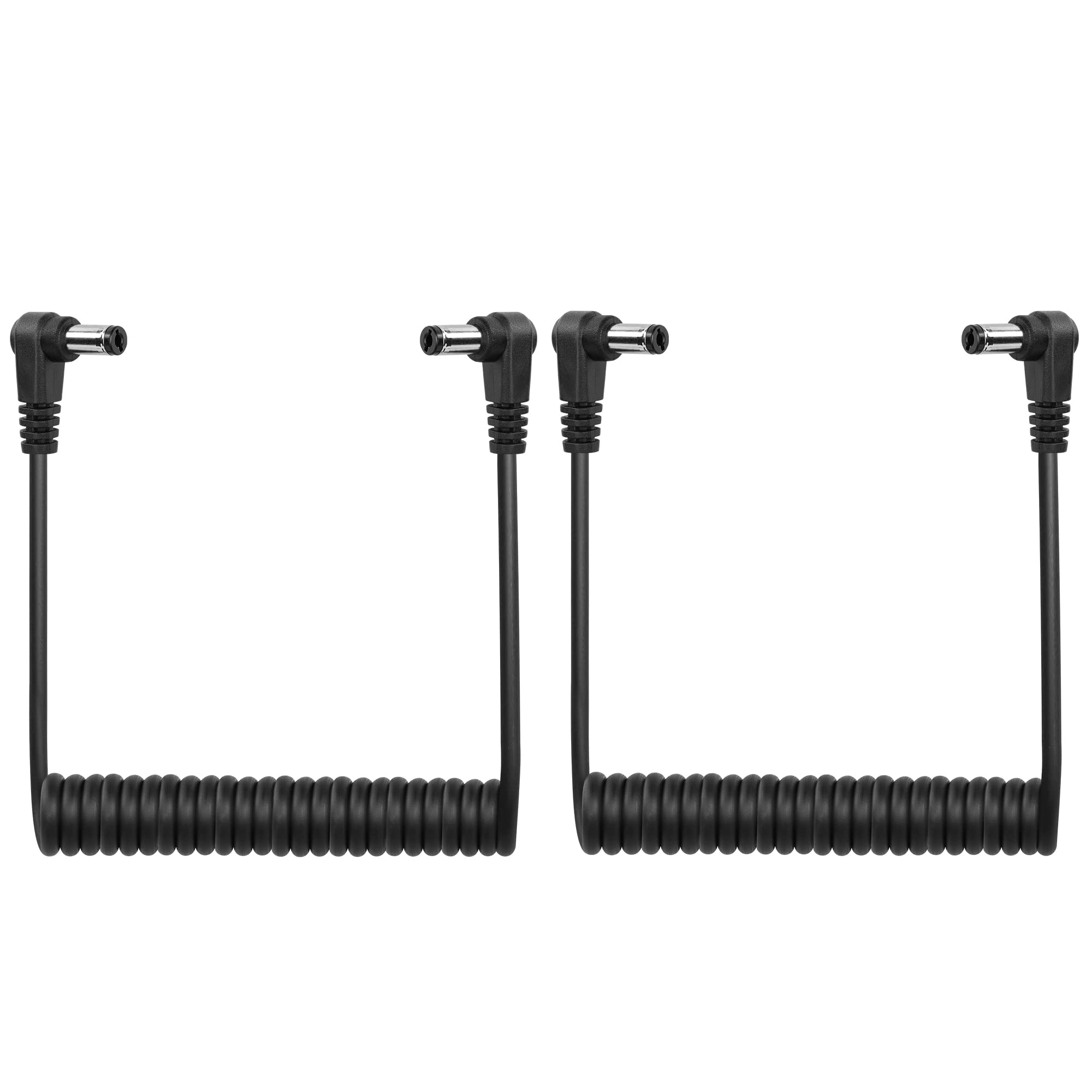 Amazon.com: GINTOOYUN DC 5.5MM x 2.1MM 90 Degree Male to Male Plug ...