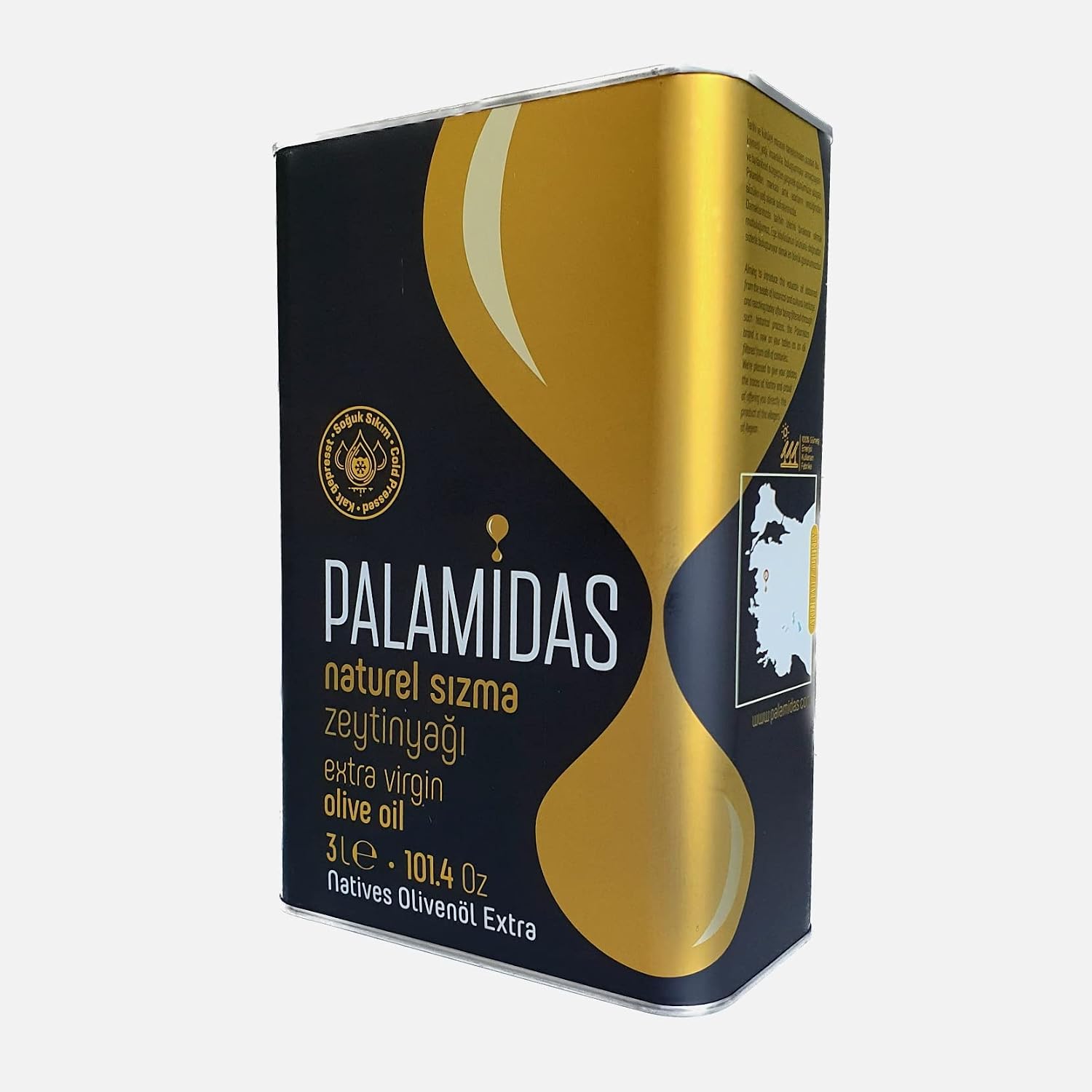 Palamidas Olive Oil Extra Virgin | Early Harvest | Cold Pressed ...