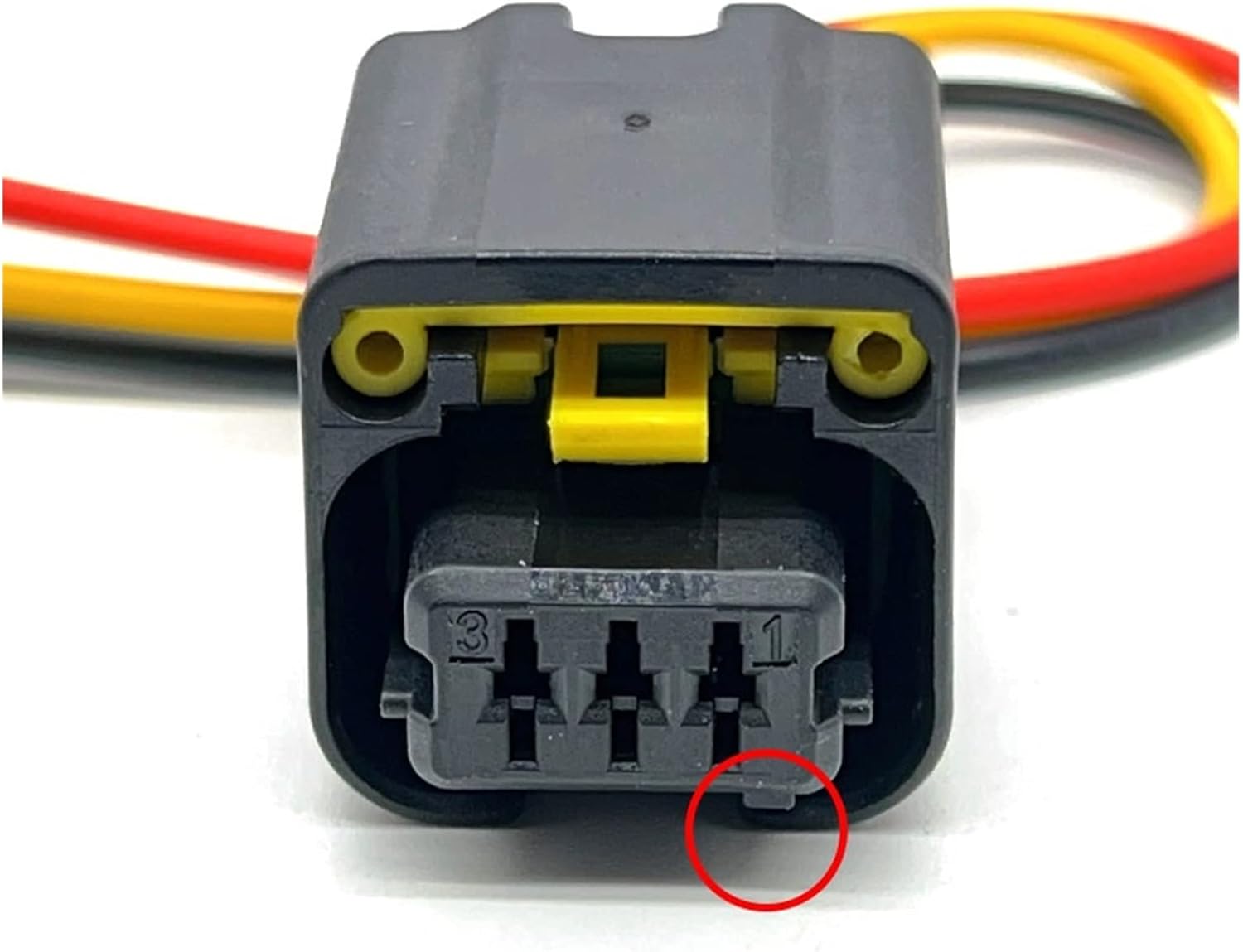 Amazon.com: TE 3 Pin FCI Auto Crankshaft Sensor Plug Wiring Harness ...