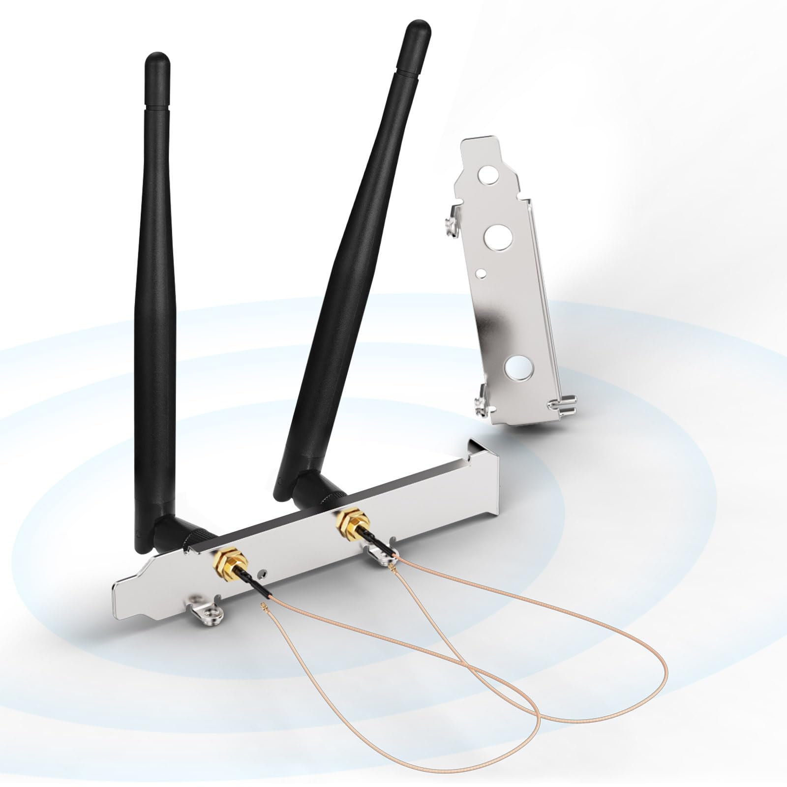 Amazon.com: Bingfu Dual Band WiFi Antenna 2.4GHz 5.8GHz 3dBi RP-SMA ...