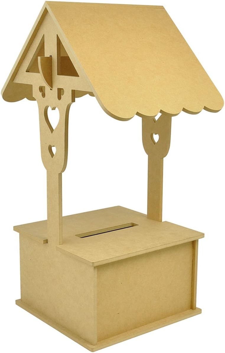 Amazon.com: Kaisercraft SB2247 Beyond The Page MDF Wishing Well Decor ...