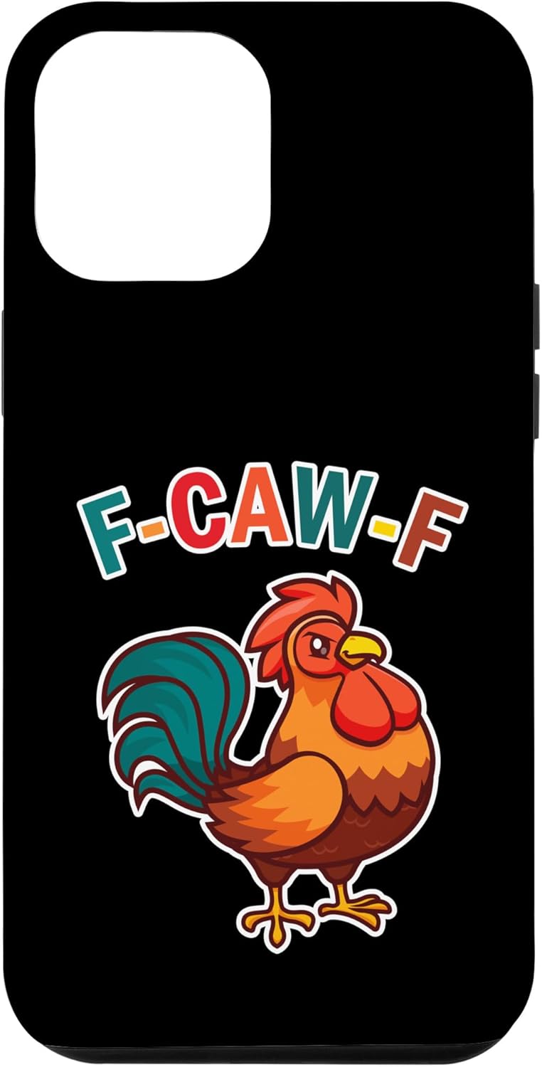 F-CAW-F Lustiges Huhn-Hahn Humor Zitat Hahn Meme Wortspiel Hülle für ...
