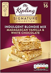 Mr Kipling Signature Madagascan Vanilla & White Choc Blondie 368g ...