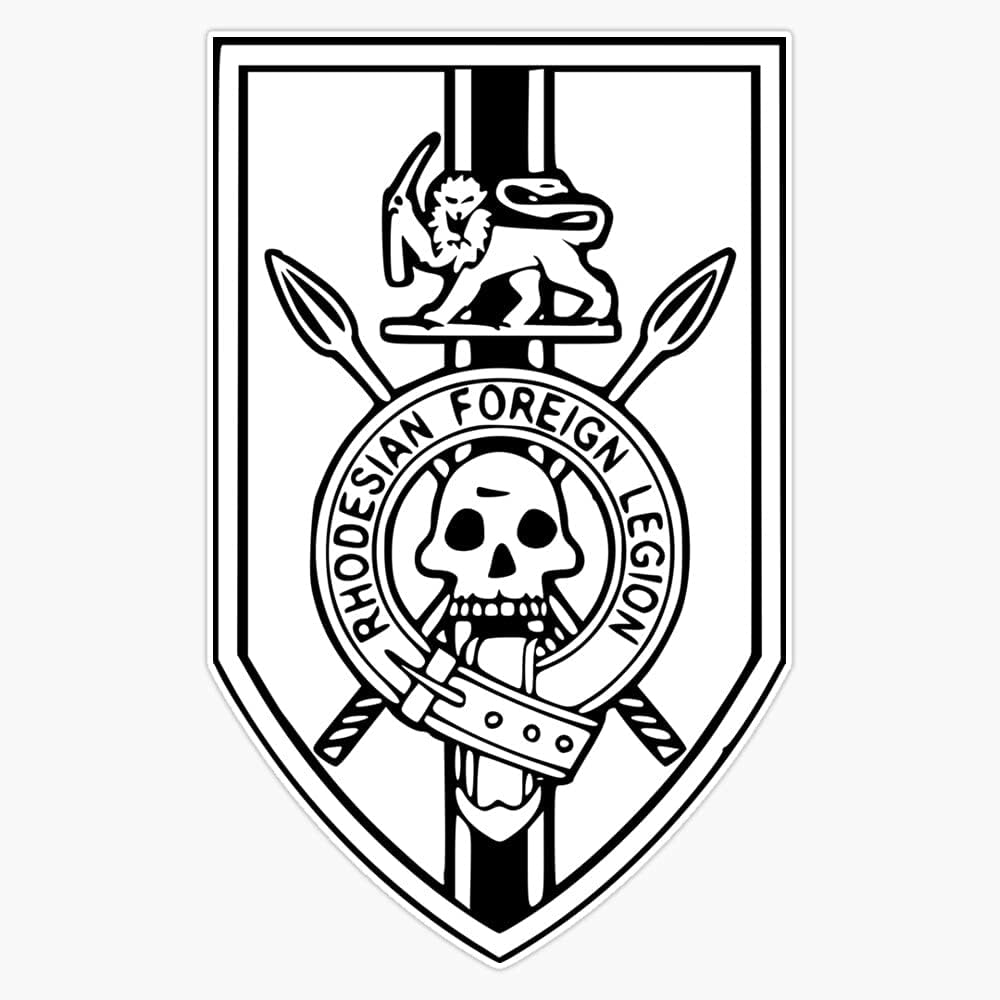 Amazon.com: HOF Trading Vintage Rhodesian Army Brushstroke Camouflage ...