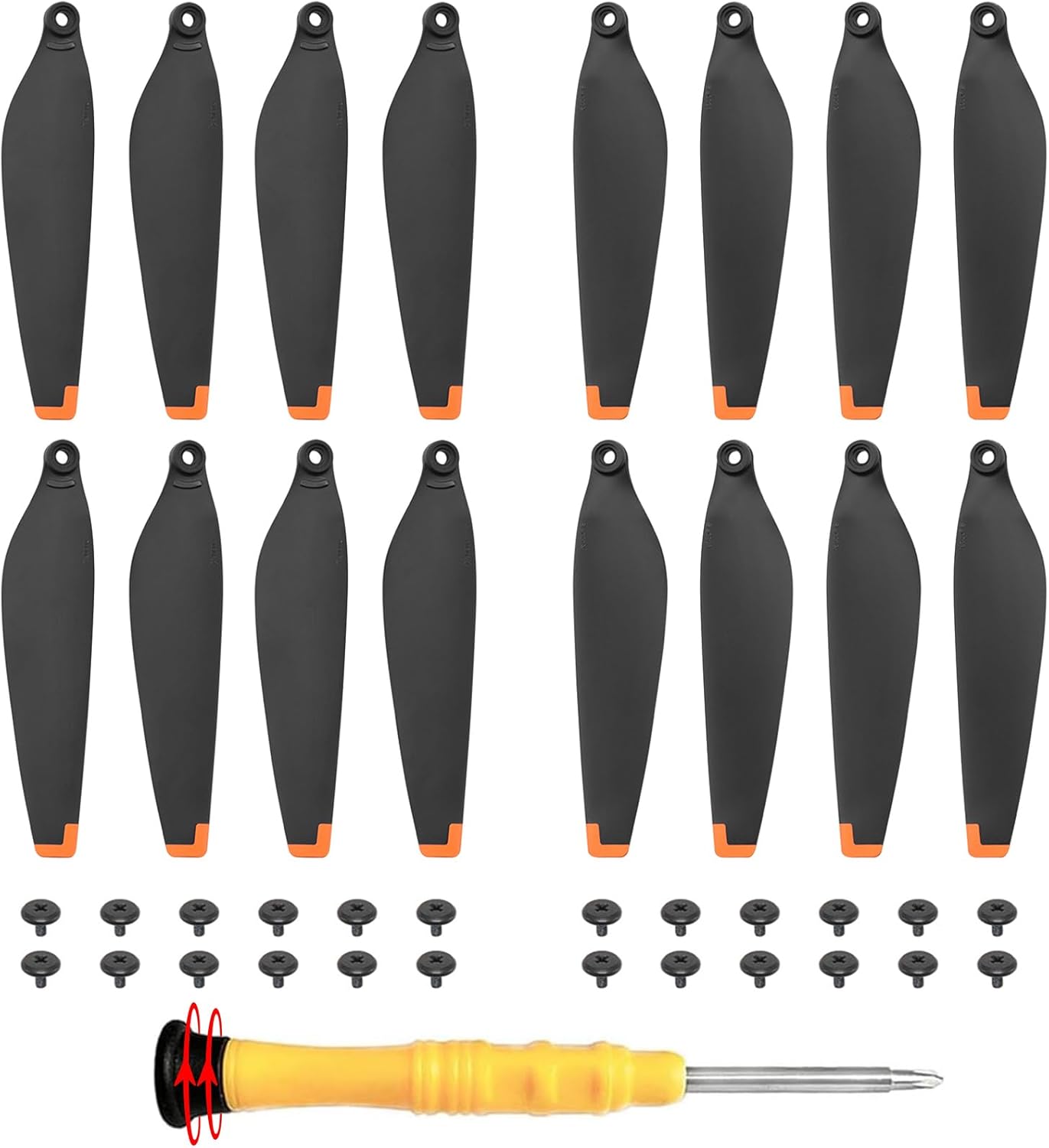 Amazon.com: (16 Pcs)- Mini 4 Pro/Mini 3 Pro Propellers Blades for DJI ...