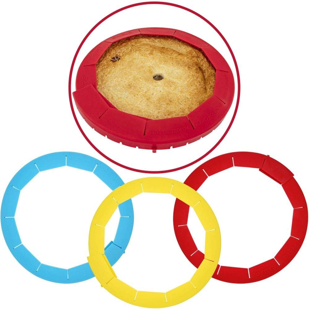 Amazon.com: Mrs. Anderson's Baking Pie Crust Protector Shield, Fits ...