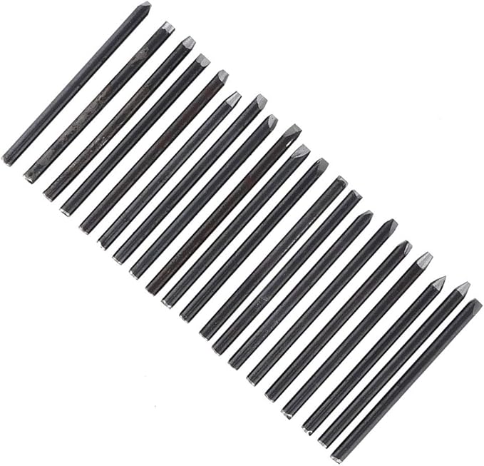 Amazon.com: 20pcs Metal Jewelry Anvil Chisel Punch Stamp Kit for ...