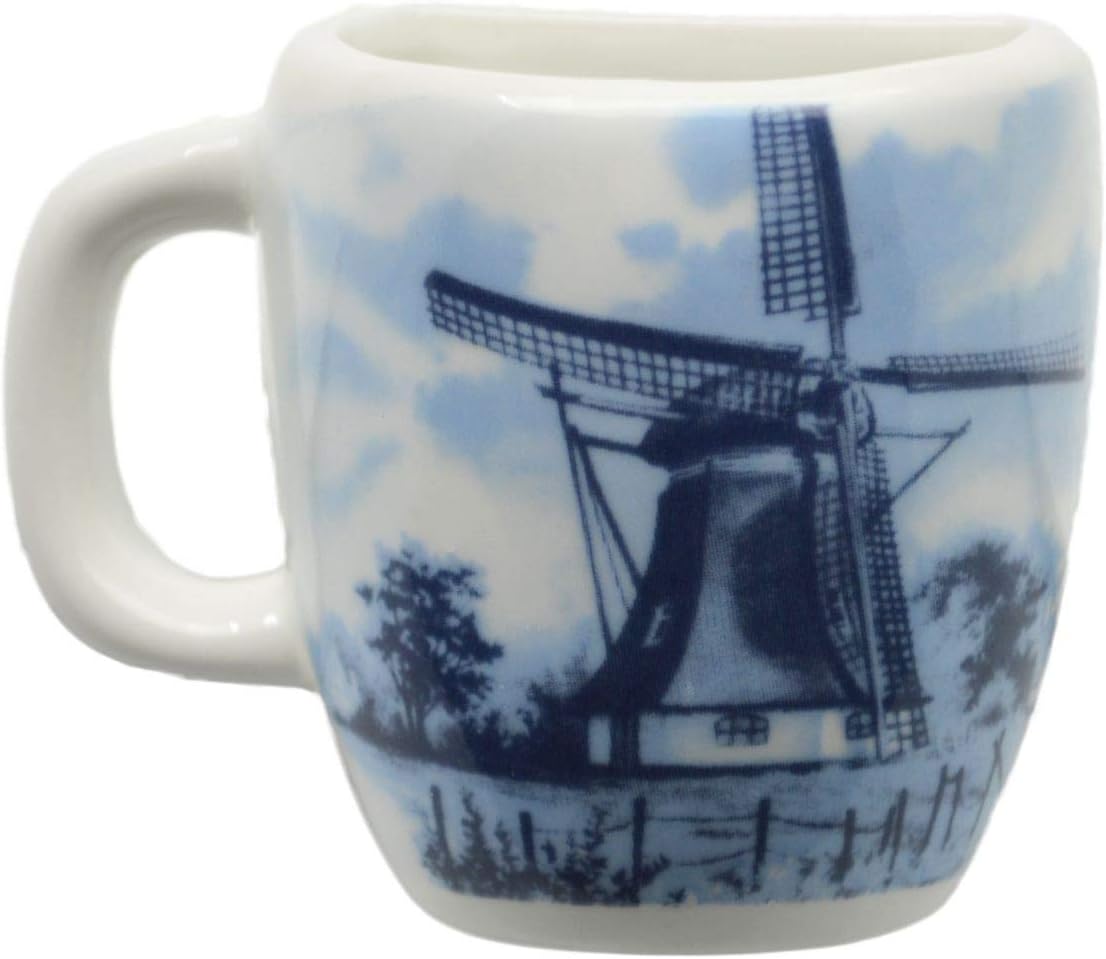 Amazon.com: Dutch Windmill Scene Mug Magnet : Home & Kitchen