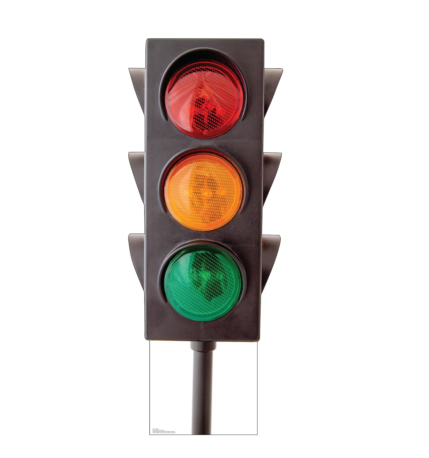 Amazon.com: Cardboard People Stoplight Life Size Cardboard Cutout ...