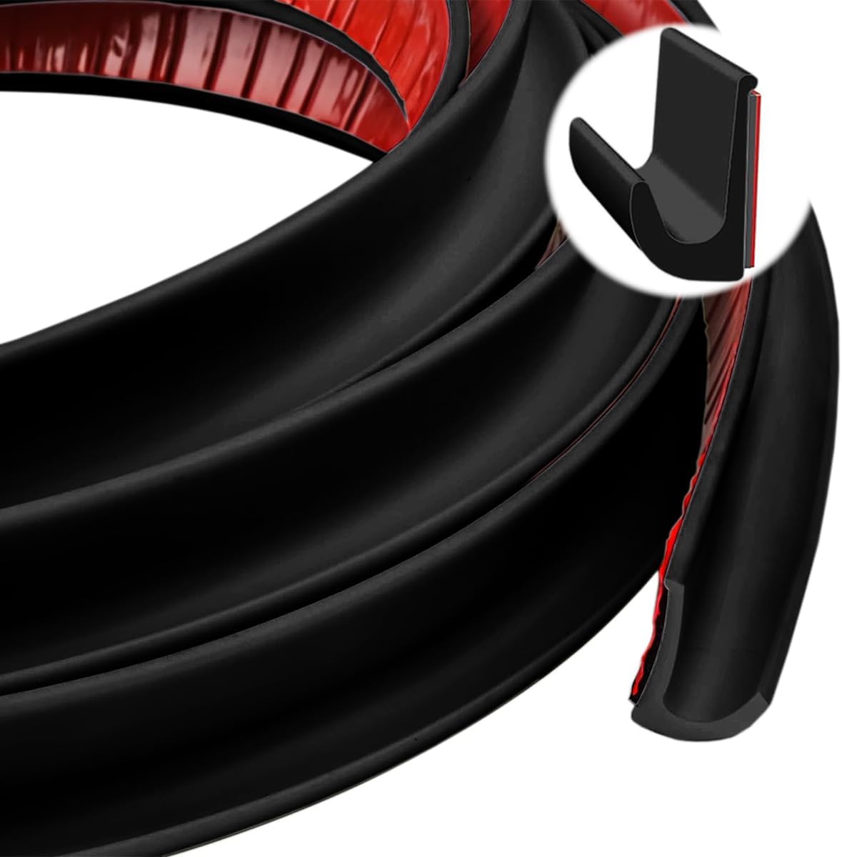 J Shape RV Rain Gutter Self-Adhesive - 2.5 m Rain Gutter Car Rain ...