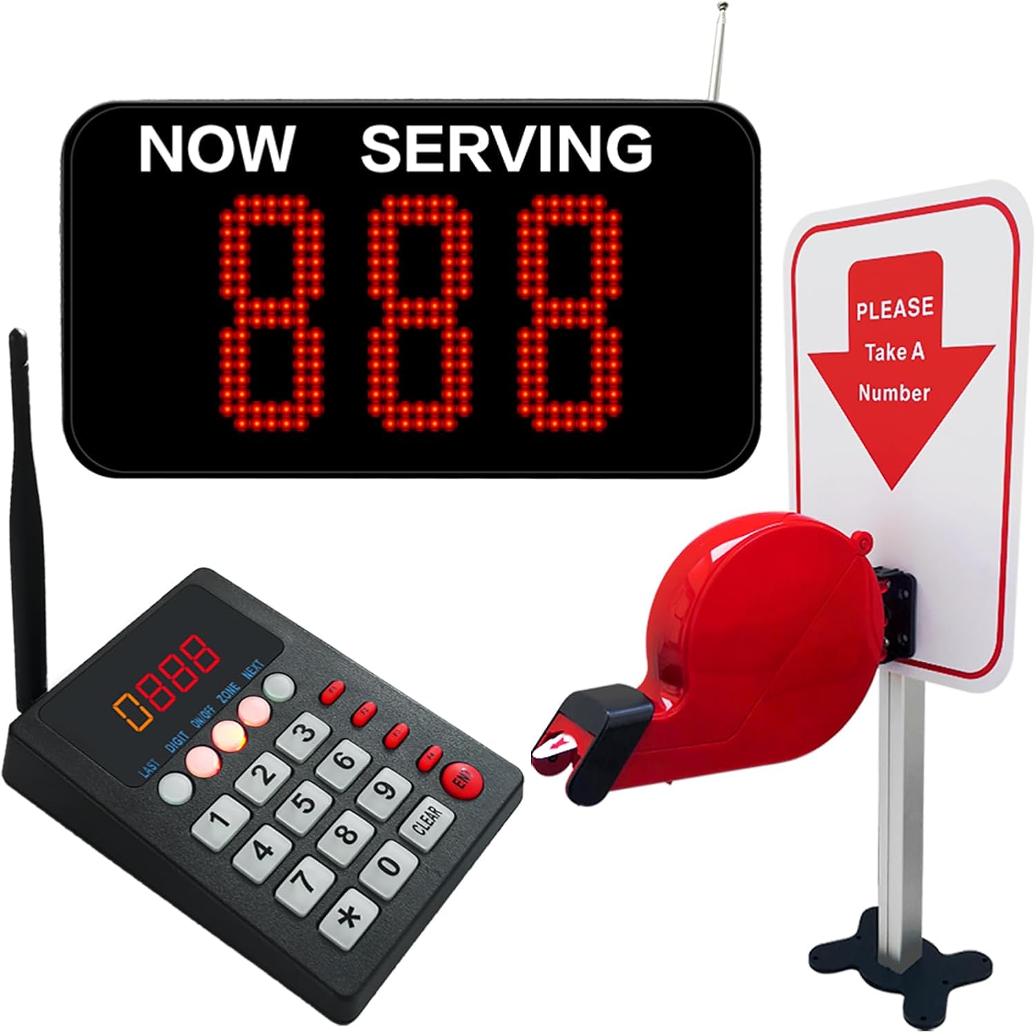3-Digit Queue Management System for Restaurants, Nepal | Ubuy