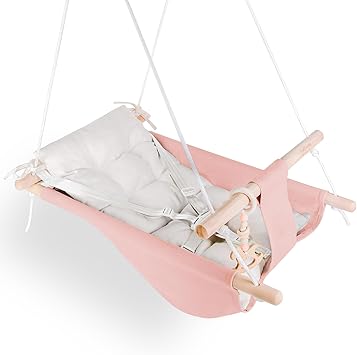 Amazon.com: Baby Swing Indoor and Outdoor, Canvas Hammock Swing for ...