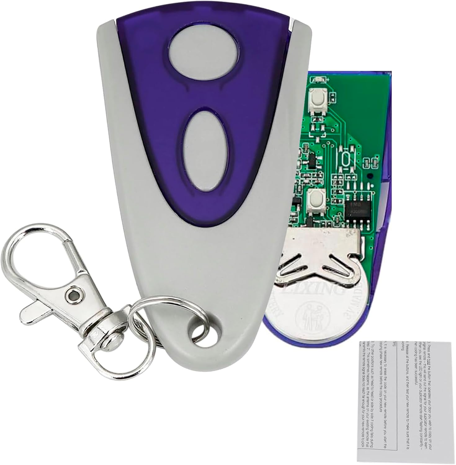 Vailikey 433.92MHZ For NOVOFERM NOVOTRON 502 Garage Door Opener Remote ...