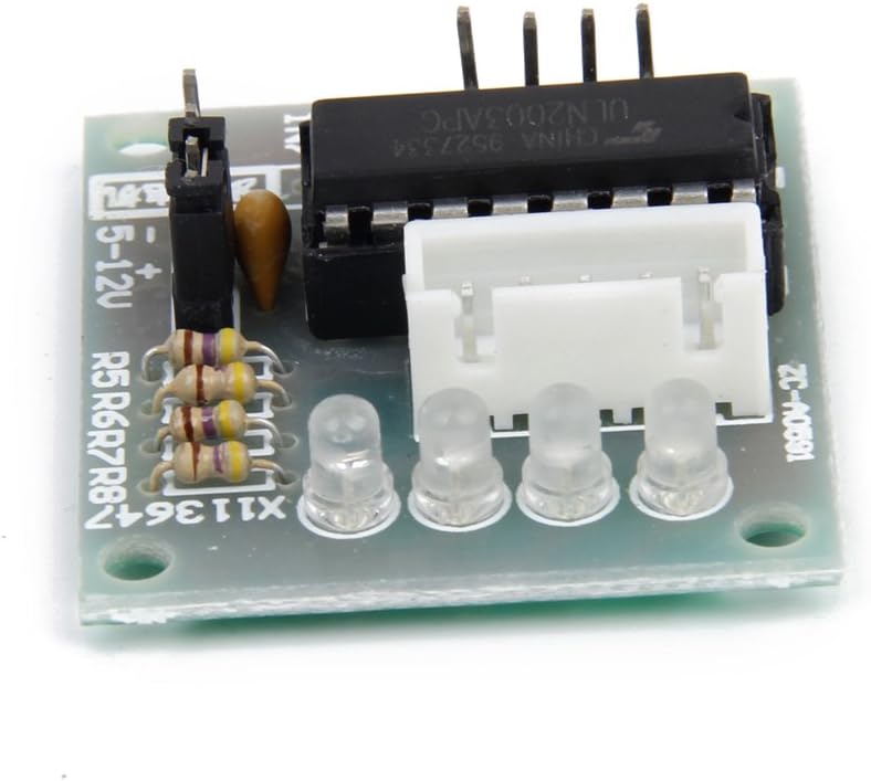 Amazon.com: LED ULN2003 Stepper Motor Driver Board Module Sensor Panel ...