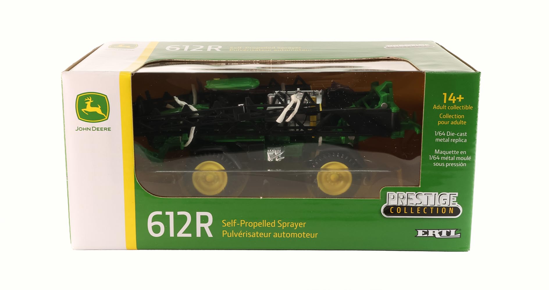 Amazon.com: John Deere 1/64 612R Self-Propelled Sprayer Prestige ...