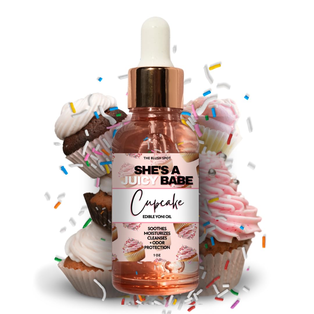 Amazon.com: The Blush Spot -Cupcake Yoni Oil for Women – Feminine ...