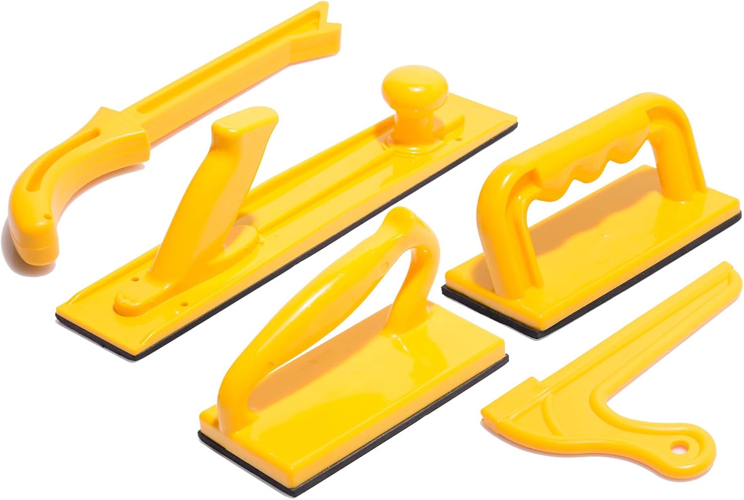 RFRYZE Premium 5-Piece Safety Push Block and Stick Set in Vibrant ...