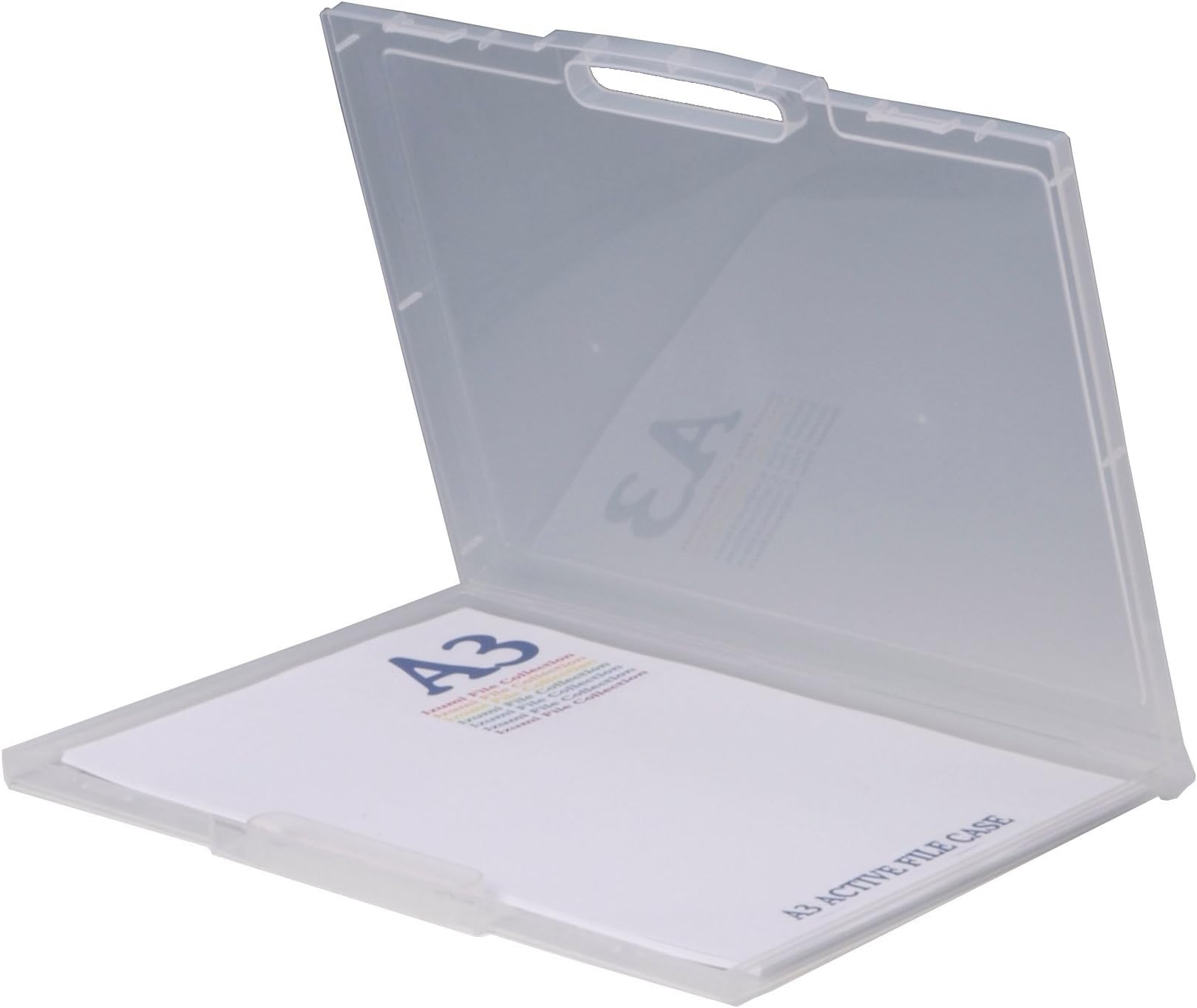 Izumi Kasei 4303C Document Storage A3 Active File Case, 35 Type, Clear ...
