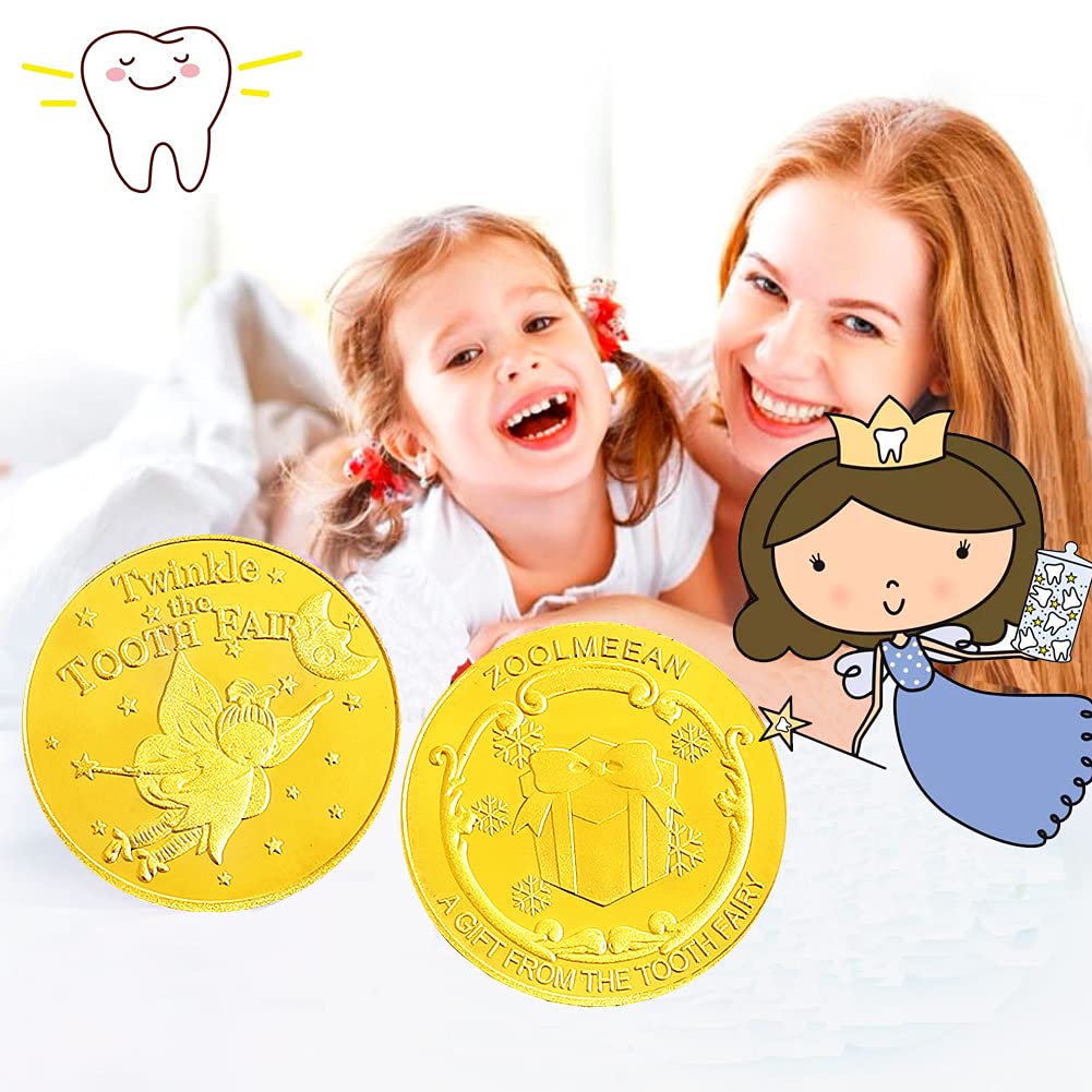 Tooth Fairy Coins Reward Commemorative Coin Collection Experience Gift ...