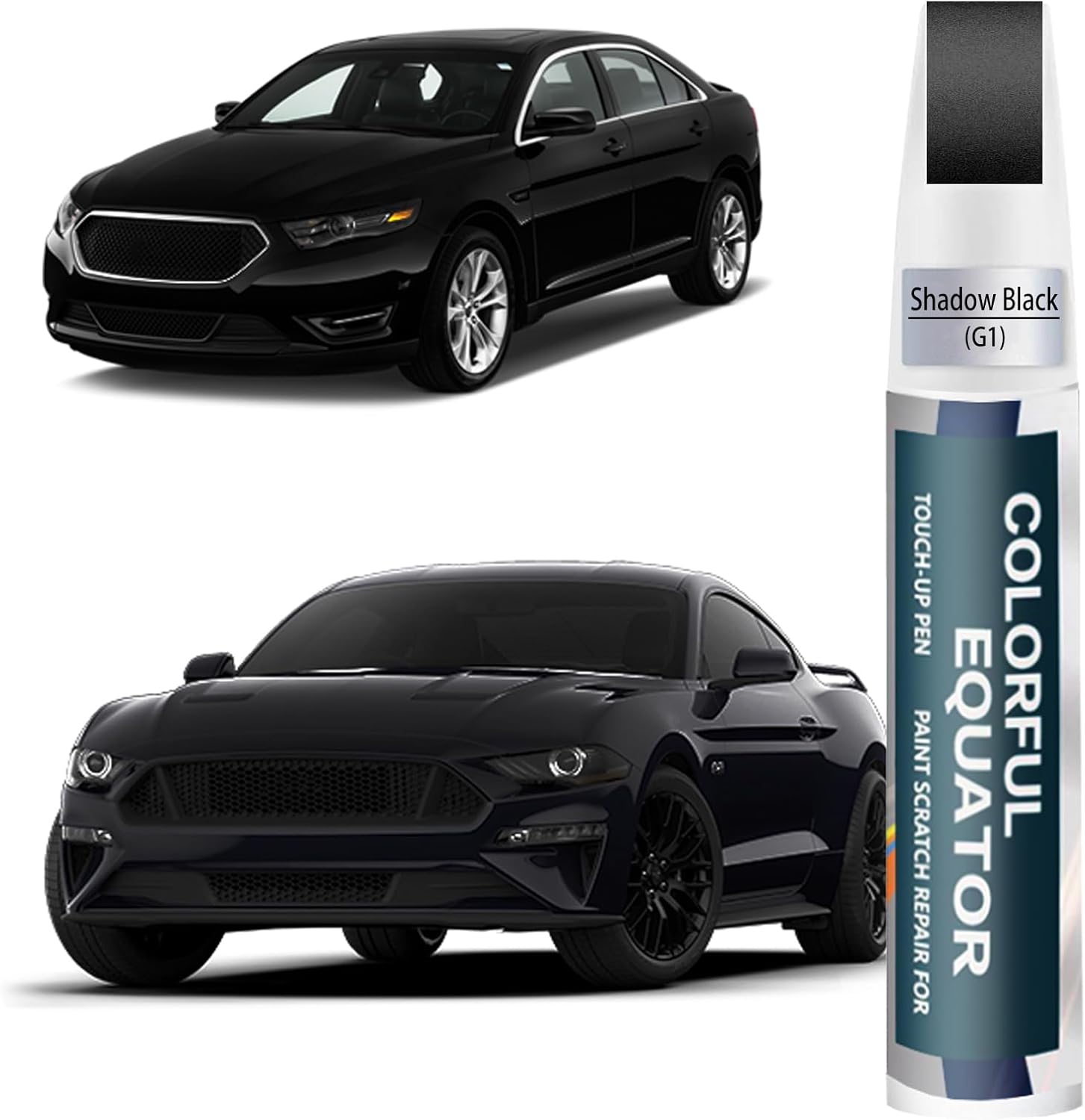 Amazon.com: G1 Shadow Black Touch Up Paint for Ford, Car Paint Pen ...