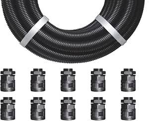 28mm Premium Nylon Polyamide Flexible Conduit Contractor Pack 10 Meters ...