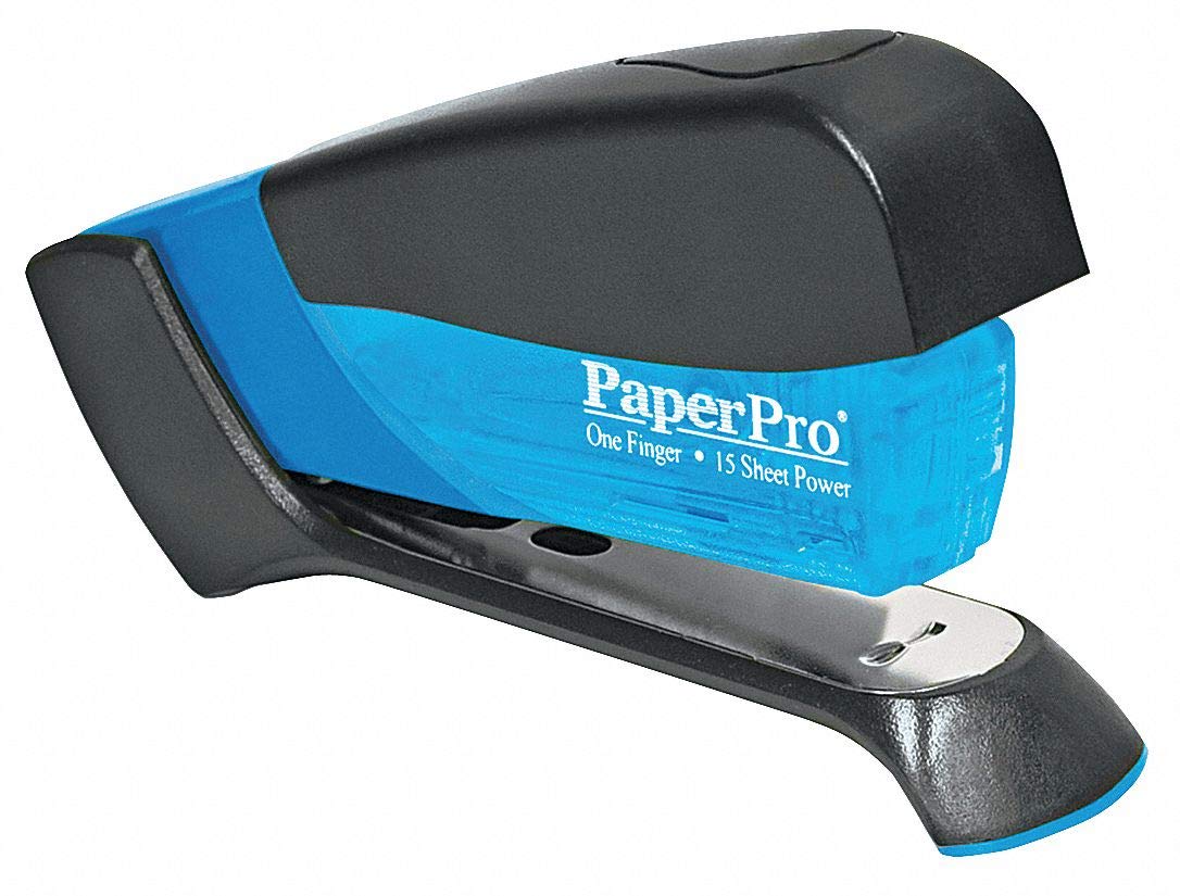 Amazon.com: PAPERPRO Compact Stapler, 15 Sheet, Blue : Office Products