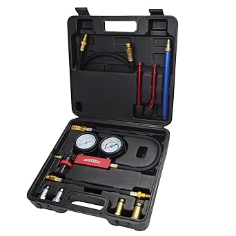 Amazon.com: Cylinder Leak Down Tester - Dual Gauge Automotive Engine ...