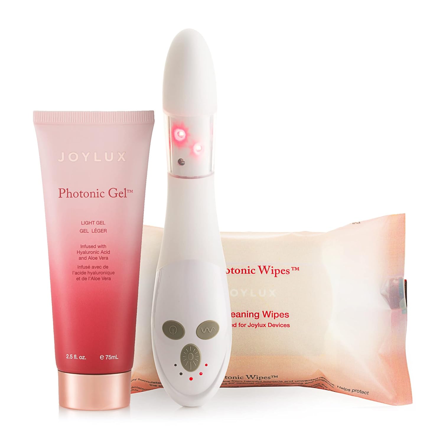 Amazon.com: Joylux - vFit Gold Set, Red LED Light Intimate Health ...