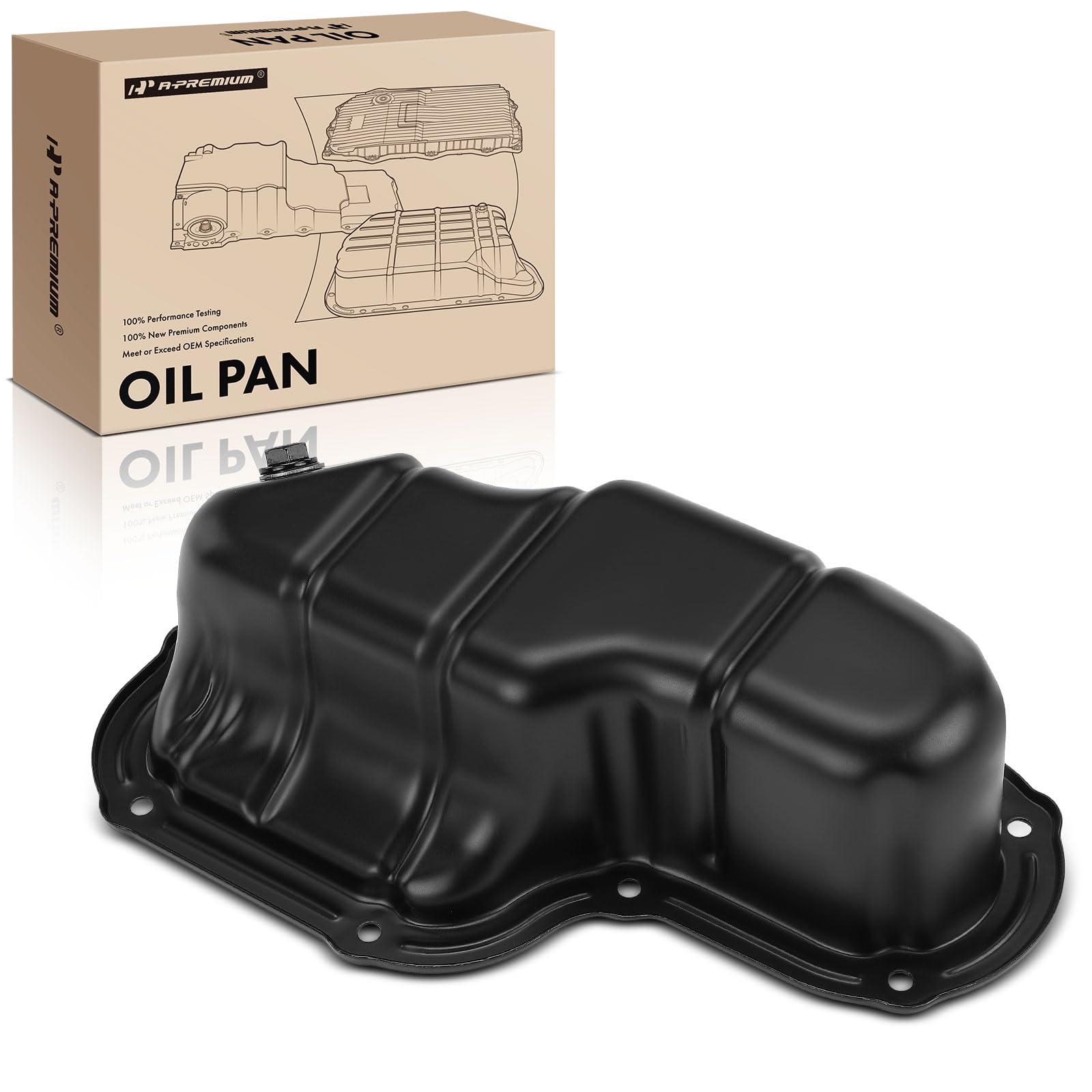 Transmission Oil Pan Motorcycle Oil Drain Pan A-Premium Lower Engine ...