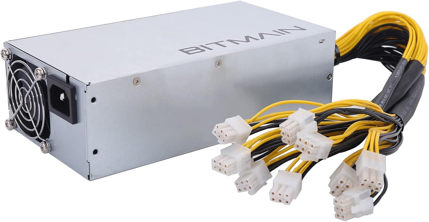 Amazon.com: Apw7 1800W Asic Miner Power Supply 110V 264V 6-pin ...