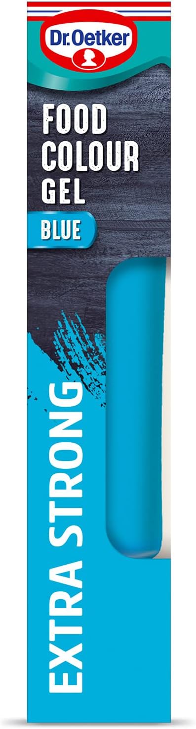 Dr. Oetker Blue Extra Strong Food Colour Gel, 15ml : Amazon.co.uk: Grocery