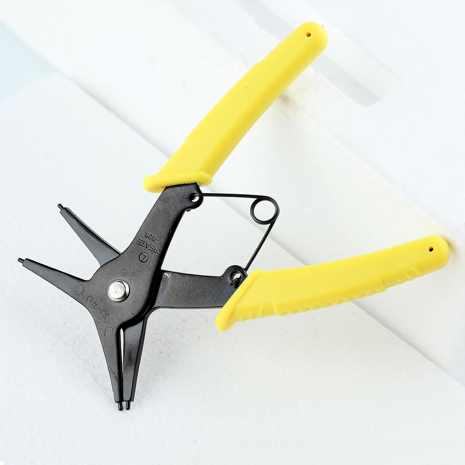 LEONTOOL 2 in 1 Snap Ring Pliers Internal External Circlip Pliers ...