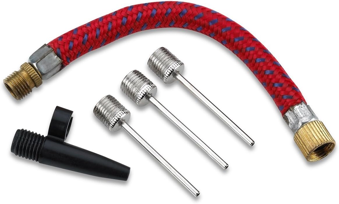 Amazon.co.jp: 6-Piece Inflation Needles Set - Adapters And Needles ...