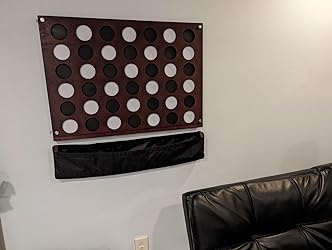 Amazon.com: SWOOC Games - Wall Mounted Giant 4 in A Row - 60% Quieter ...