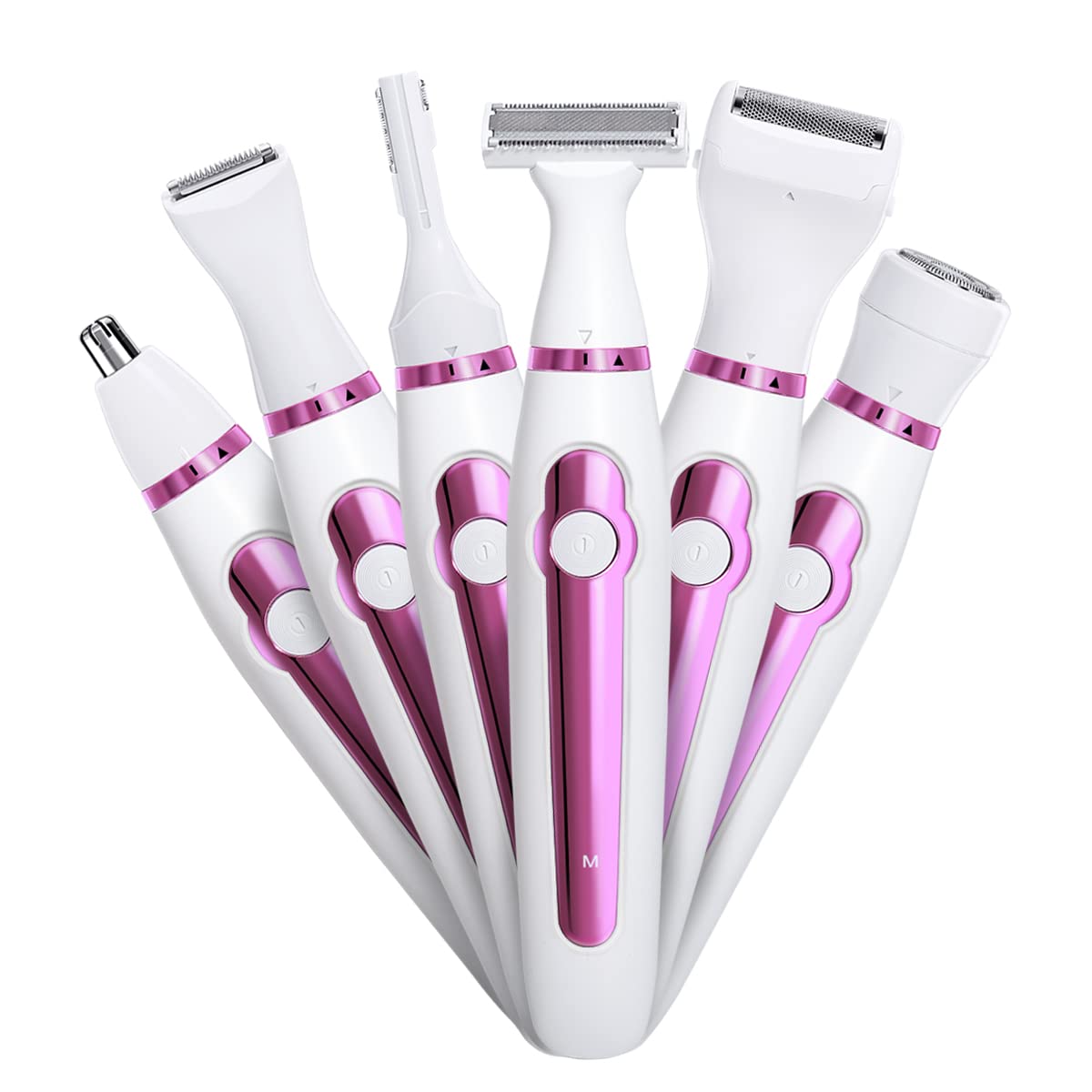 Electric Razor for Women,Painless 6 in 1 Womens Electric Face shavers ...