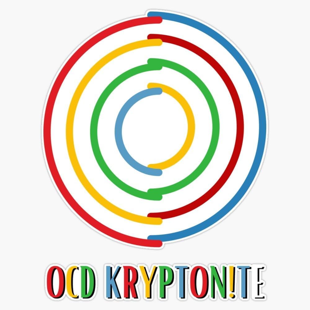 Amazon.com - Generic OCD Kryptonite Bumper Sticker Vinyl Decal 5""