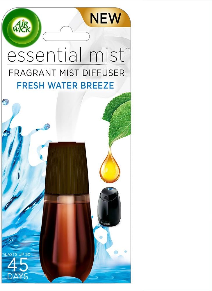 Amazon.com : Air Wick Essential Oils Diffuser Mist Refill, Fresh Water ...