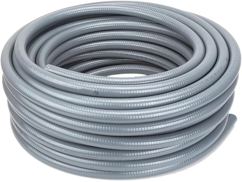 Eboka 3/4 INCH Non-Metallic Liquid-Tight Conduit, 100ft Flexible Liquid ...