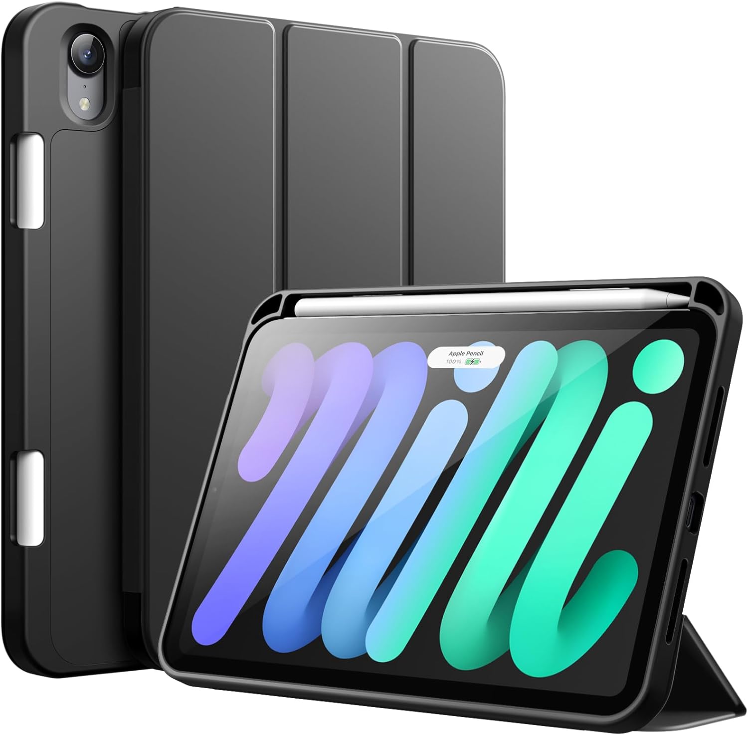 JETech Case for iPad mini (A17 Pro, 2024 Model, 7th Generation) / mini ...