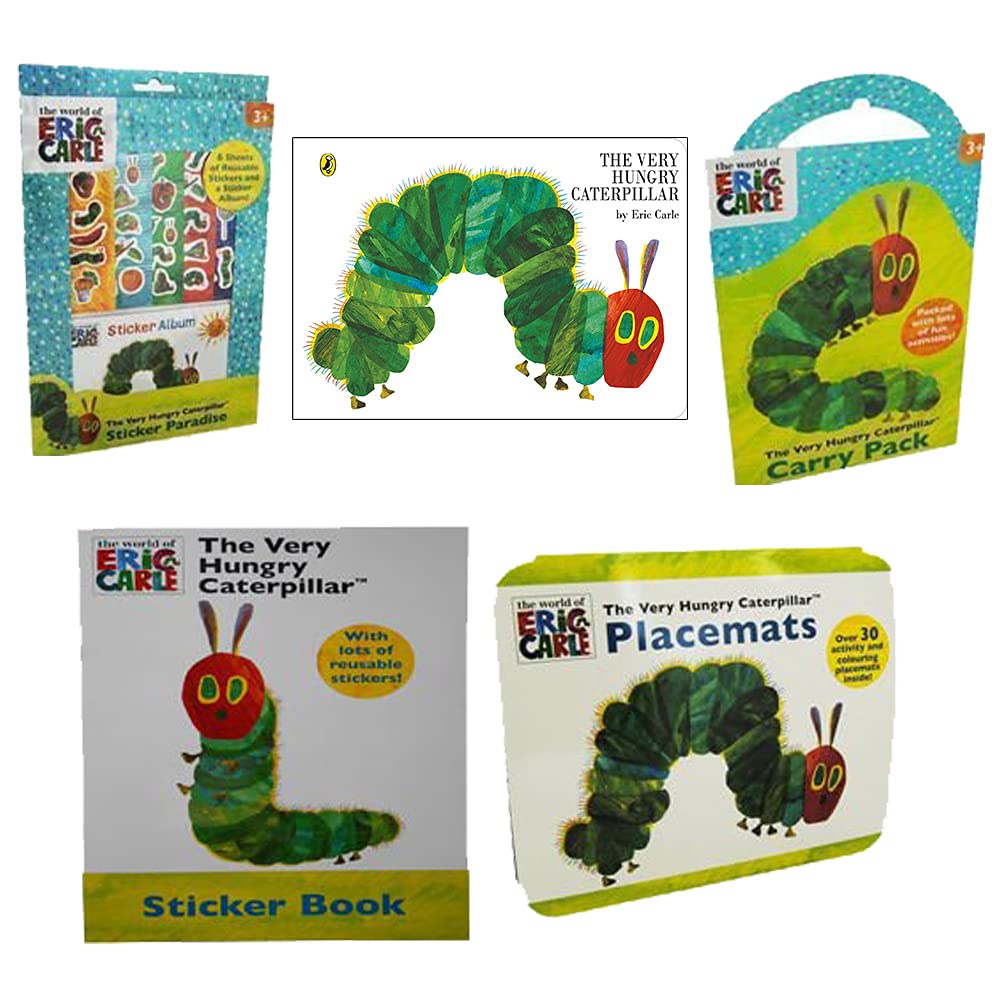 Buy Very Hungry Caterpillar Collection 5 Books Set by Eric Carle(The ...