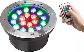 OrbitCob® RGB Color Changing LED In-Ground Spotlight - IP67 Waterproof ...