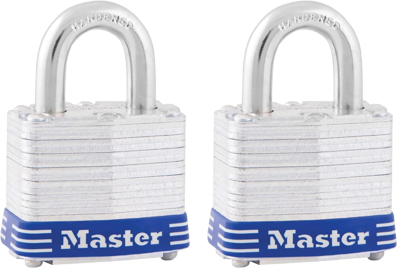 Amazon.com: Master Lock 140D Solid Brass Keyed Different Padlock with 1 ...